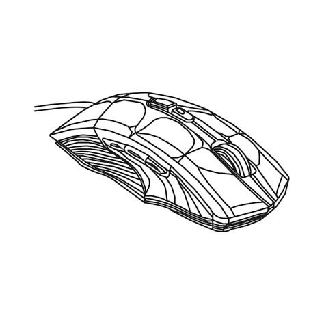 Premium Vector Cursor Line Icon Vector Symbol In Trendy Flat Style On White Background Click Arrow