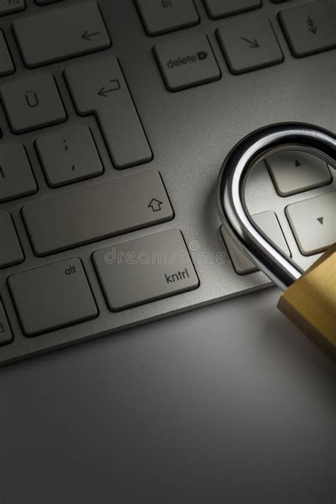 Security Button Key Stock Photo Image Of Internet Network 32442966