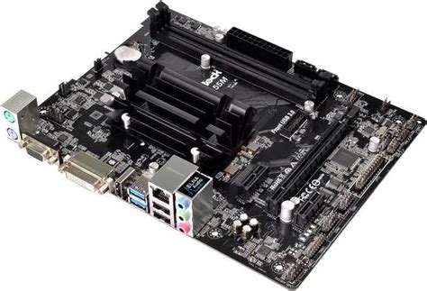 Asrock J3455m Intel Quad Core Celeron Processor J3455 Up To 2 3 Ghz Micro Atx Motherboard