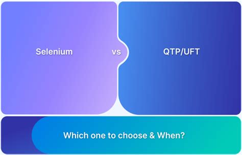 Selenium Vs Qtpuft Core Differences Browserstack