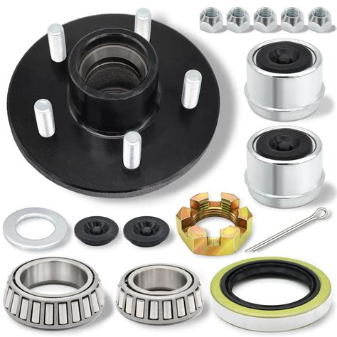 Boat Trailer Axle Hubs Boat Trailer Hubs 5 Lug 5 Lug Trailer Hub Kit