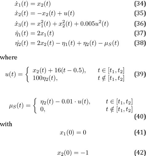 figure 2 from matlab implementation of direct and indirect shooting