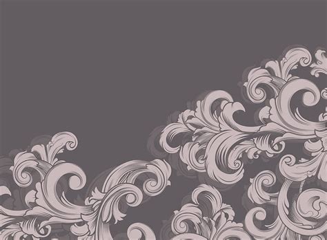 빈티지 꽃 배경 벡터 Ai Eps Uidownload