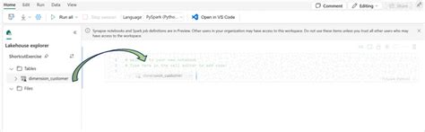 Data Warehouse Tutorial Analyze Data With A Notebook Microsoft Fabric Microsoft Learn
