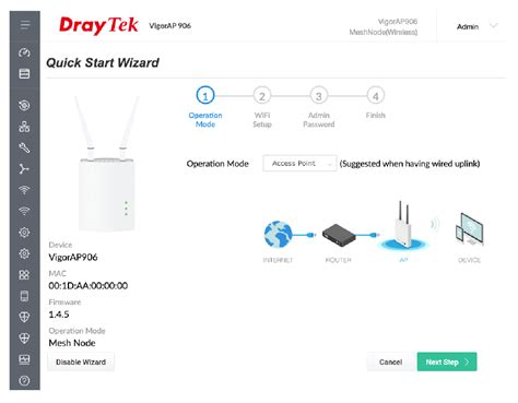 New Draytek Dual Band Wifi 6 Access Point Vigorap 906 I Lan Technology