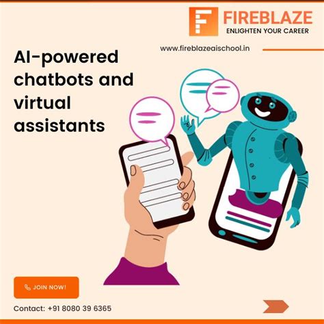 Fireblaze Ai School On Linkedin Ai Powered Chatbots And Virtual Assistants Ai Powered Chatbots