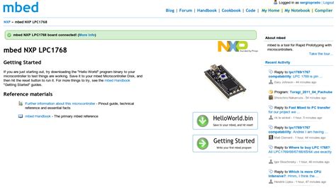 Projetando Na Nuvem Com O Kit Mbed Blog Do Sergio Prado