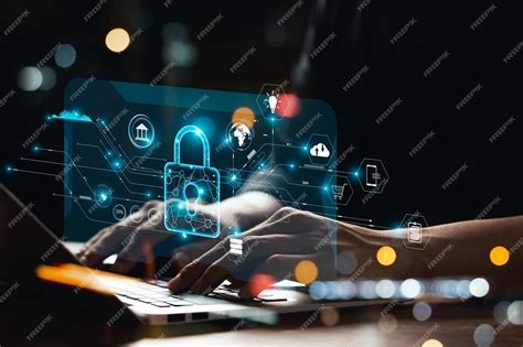 Premium Photo Concept Of Cyber Security User Type Login And Password