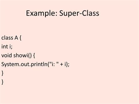 Java Programming Object Oriented Thinking Inheritance Ppt