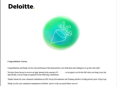 Mettu Sriram Reddy On Linkedin Deloittedigital Recognitionawards