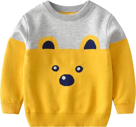 Qiuday Kinder Cartoon Pullover Mädchen Jungen Warm Top Langarm
