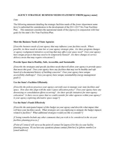 50 Effective Statement Of Need Templates Examples ᐅ TemplateLab