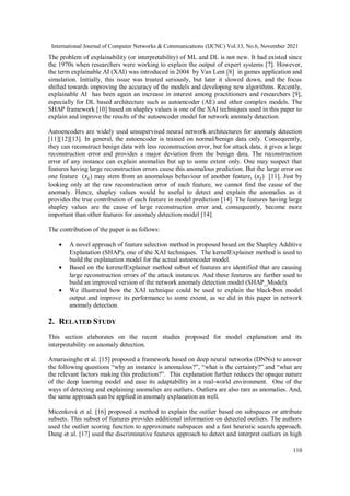 Utilizing XAI Technique to Improve Autoencoder based Model for Computer Network Anomaly ...