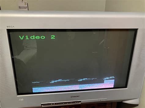 Got An Hd Crt And Composite Video Doesnt Show Up And Hdmi Has Weird Glitches On The Screen Any