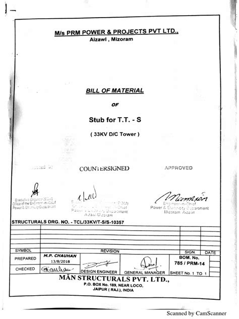33 Kv Special Type Lattice Tower Pdf