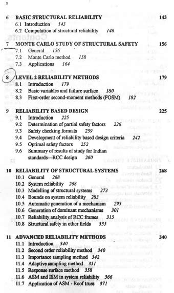 Structural Reliability Analysis Design VICIVIL