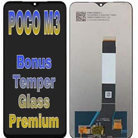 Jual Lcd Xiaomi Poco M Redmi T Ori Black Touchscreen Fullset Komplit Terbaru