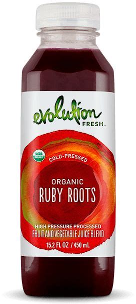 Organic Ruby Roots Juice Refreshing Blend Of Fruits And Vegetables