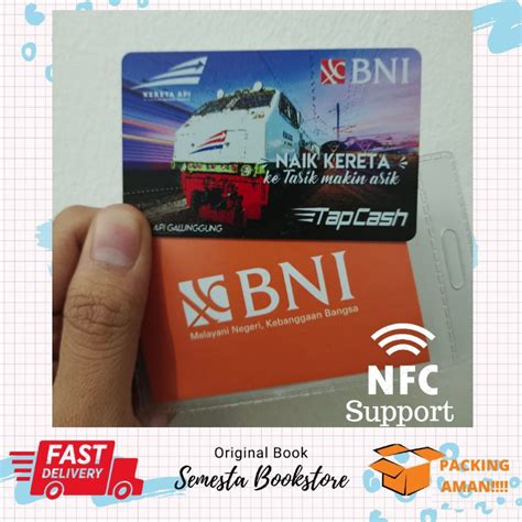 jual tapcash bni spesial edition kereta api support nfc shopee