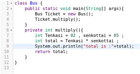 Void In JAVA Return Keyword Local Variable Vs Global Variables Solve To Errors In Program