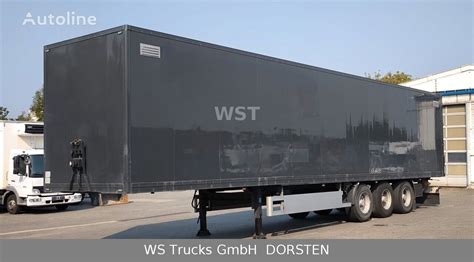 Weka Closed Box Semi Trailer For Sale Germany Dorsten Yb42326