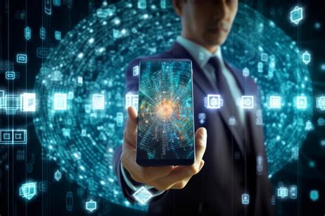 premium photo distributed ledger technology and blockchain for