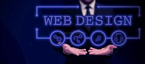 Hand Writing Sign Web Design Concept Meaning Who Is Responsible Of Production And Maintenance