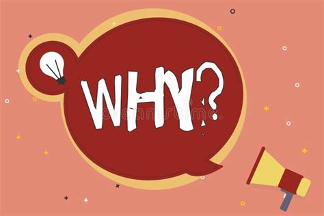 Word Writing Text Why Question Business Concept For Asking For What Reason And Purpose
