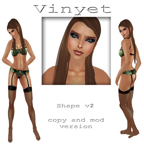 Second Life Marketplace V Shape V2 Copy And Mod Version Second Life Marketplace V Shape V2 Copy And Mod Version