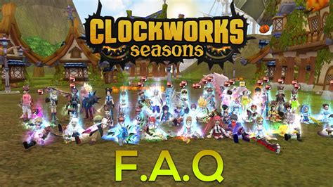 Clockworks Flyff Seasons Faq Youtube