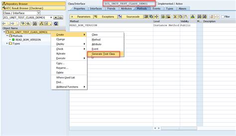 SAP ABAP Central Use Of Test Environment In ABAP Unit Test Class