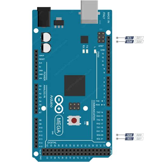 Arduino Mega 2560 Pinout Reference Last Minute Engineers