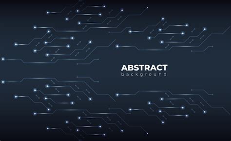 기술적 배경 회로 기판 개념 전자 마더 보드 일러스트 하이테크 디지털 기술 및 엔지니어링 디지털 기술 배경 벡터 일러스트레이션 Cpu에 대한 스톡 벡터 아트 및 기타 이미지