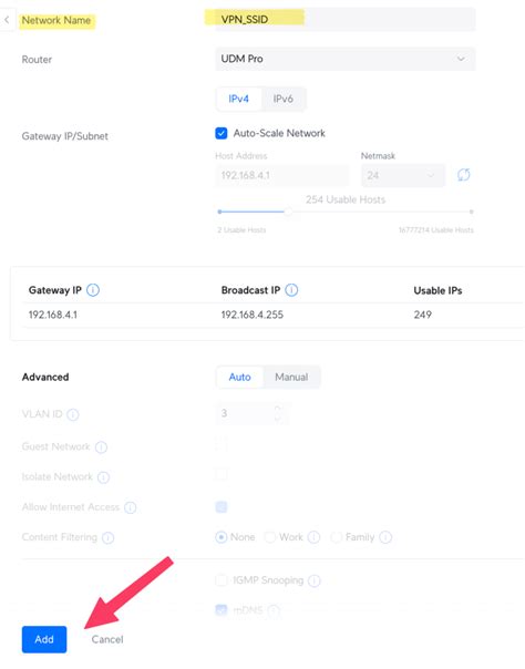 Setting Up A Vpn Ssid On Unifi