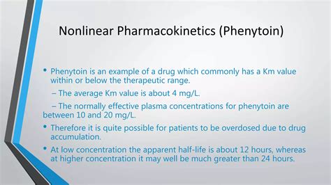 Non Linear Pharmacokinetics PPTX Chemistry Science