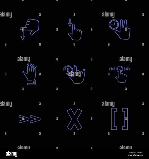 Hands Pointer Arrows Directions Signs Ui User Interface Technology Code