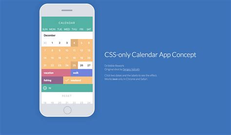 26 Impressive Web Projects Built With Css Only By Mybridge