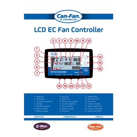 Can Fan Lcd Ec Controller ~ Fan Controller Eugardencenter
