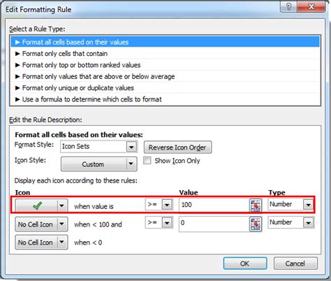 How To Use Icon Sets To Highlight Values In Conditional Formatting In