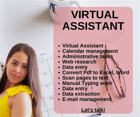 Be Your Virtual Assistant By Anamrc Fiverr