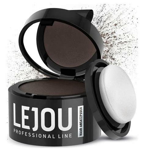 Lejou 르쥬 헤어 루트 파우더 미디엄 브라운 농축 라인 은폐용 메이크업 4g 티몬