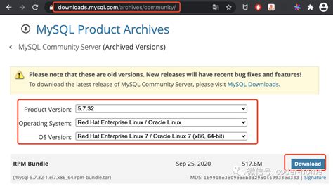 使用rpm包安装mysql5 7数据库 墨天轮