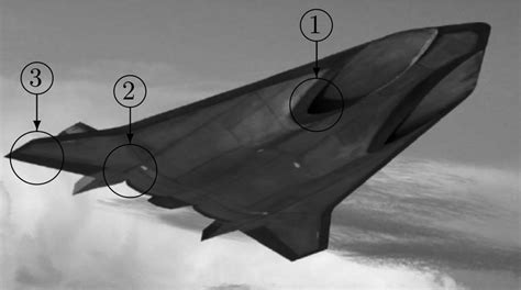 Generic Hypersonic Vehicle Showing Regions Of Significant Download Scientific Diagram