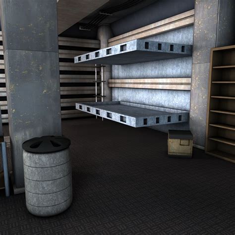 공상 과학 인테리어 3d 모델 99 C4d Free3d