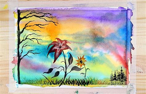 Watercolor Wet On Wet What It Is And How To Do It 48 Off