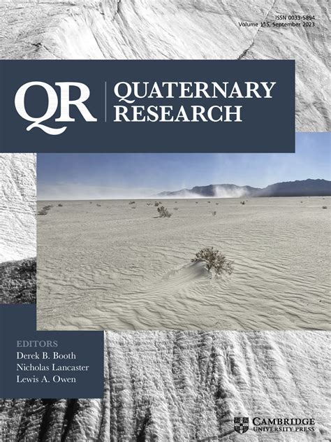 Quaternary Research Volume 115 Cambridge Core