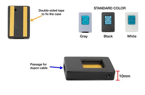 Dht 11 Humidity Sensor Case Arduino Raspberry Enclosure Box Protection