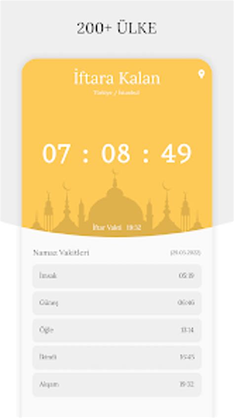 İftar Sayacı Sahur Sayacı สำหรับ Android ดาวน์โหลด