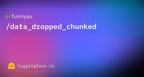 Fumiyaudatadroppedchunked At Main