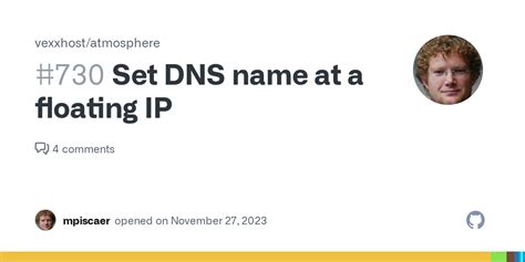 Set Dns Name At A Floating Ip · Issue 730 · Vexxhostatmosphere · Github